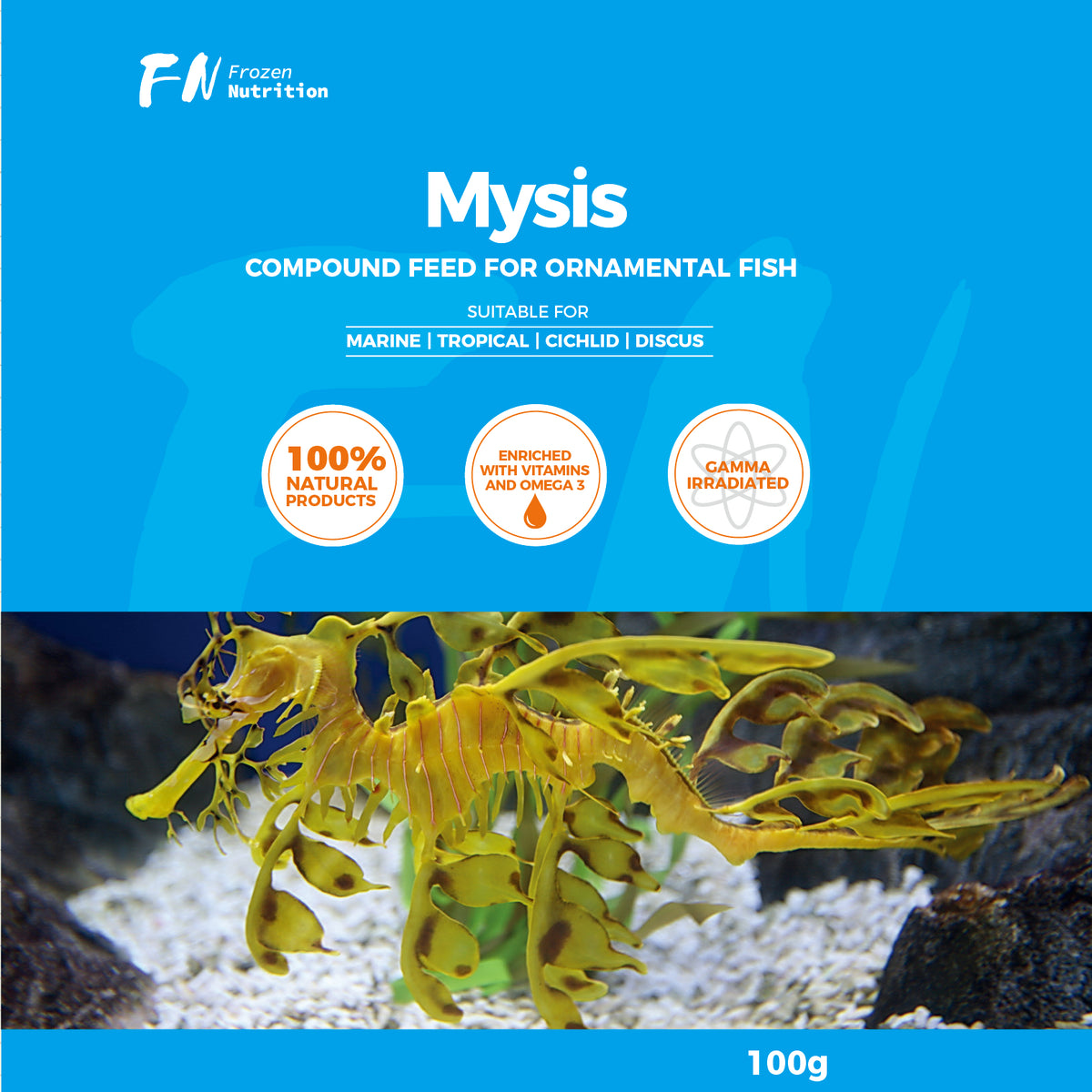 Frozen Nutrition Mysis Shrimp – EasternMarine Aquariums