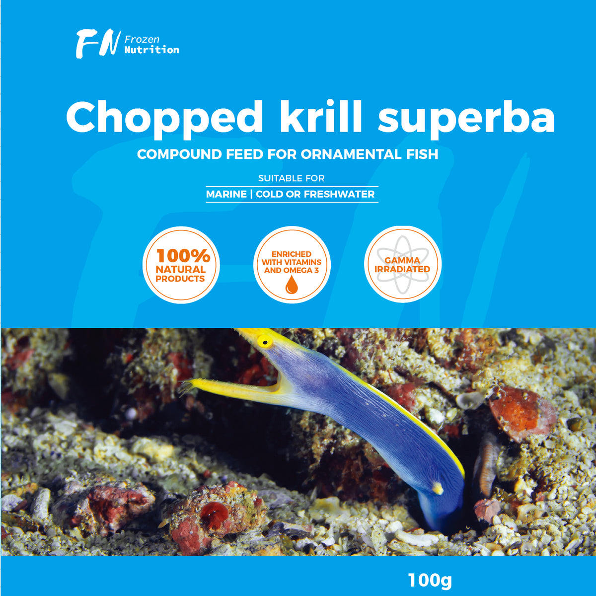 Frozen Nutrition Chopped Krill Superba – EasternMarine Aquariums